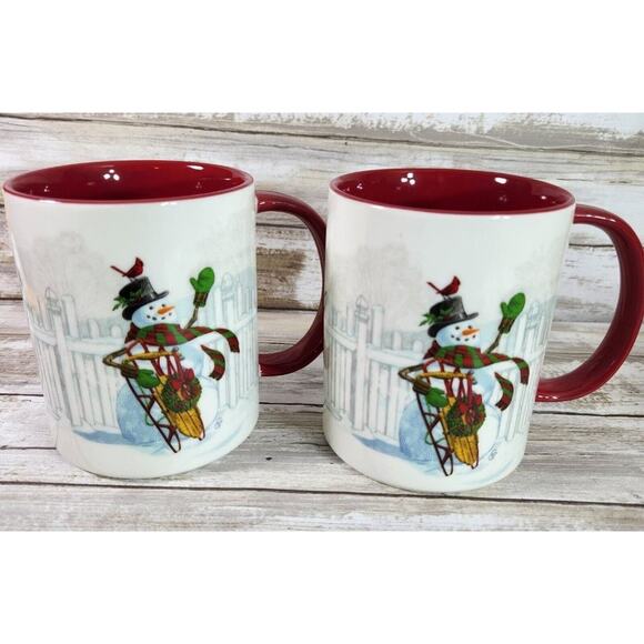 Hallmark | Kitchen | Hallmark Christmas In Evergreen Snowman 6 Oz ...
